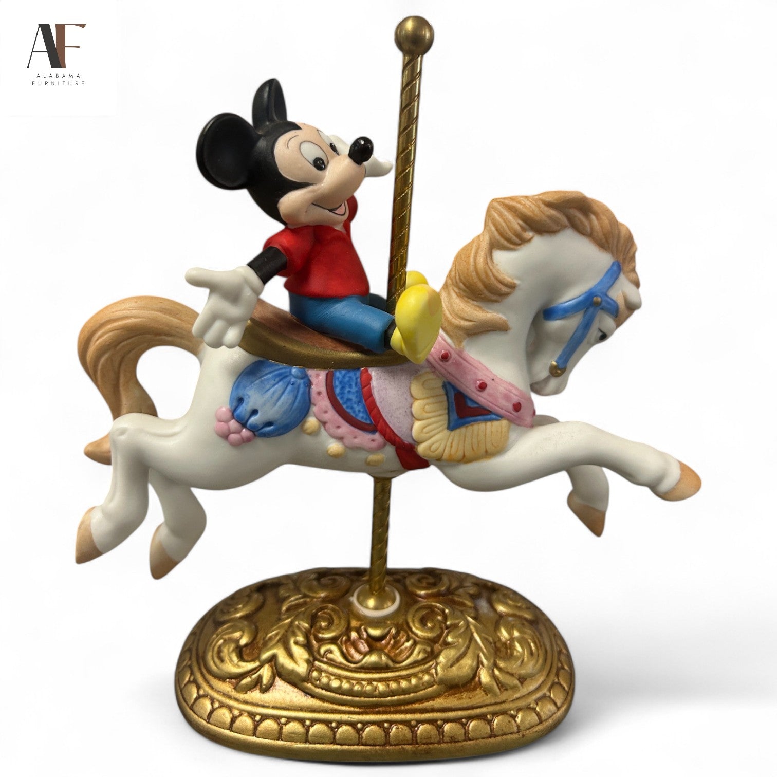 MICKEY MOUSE CAROUSEL FIGURINE – Alabama Furniture