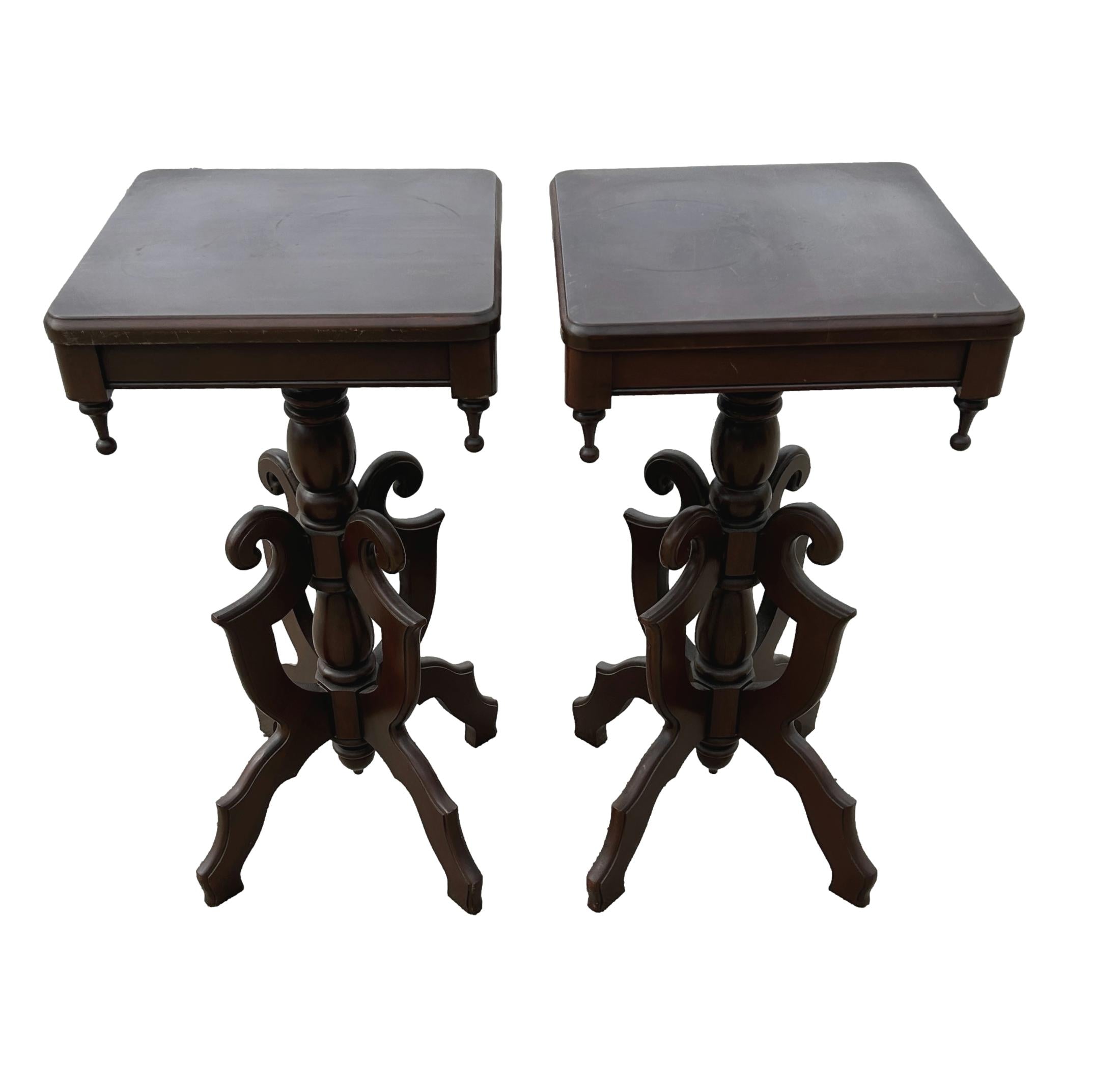 Pair Side Tables – Alabama Furniture